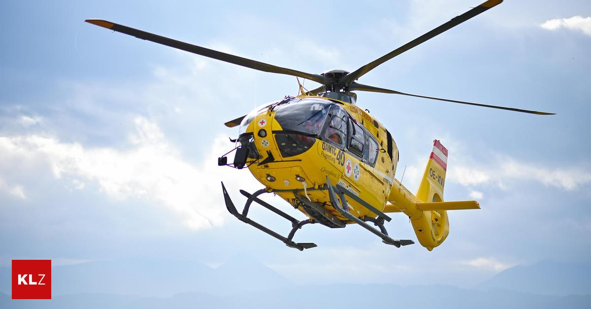 Hubschrauber im Einsatz: Zwei Schwerverletzte bei Skiunfällen in Kärnten